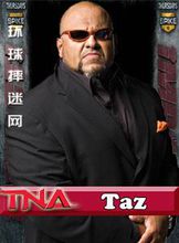 taz:Taz，中文名：泰茲，美國職業摔跤運動員，多次獲得各項職業摔跤比 -百科知識中文網