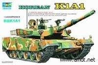 韓國K1A1坦克:韓國現代公司開發出了K1系列戰車，包括K1A1120毫 -百科知識中文網